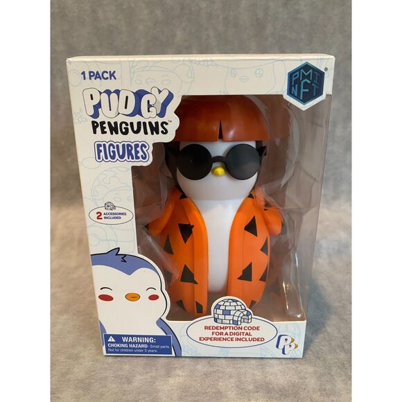 Pudgy Penguins | Other | Pudgy Penguins Bowlcut Billy Figure Adoption ...